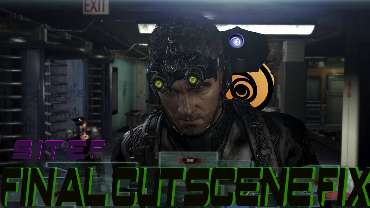 How to fix Splinter Cell Black List PC | Site F Final Cut Scene Bug Fix