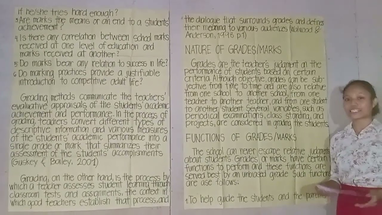 Chapter 12: Grading and Reporting (Assessment in Learning 1)