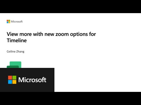 View more with new zoom options for timeline in Microsoft Project