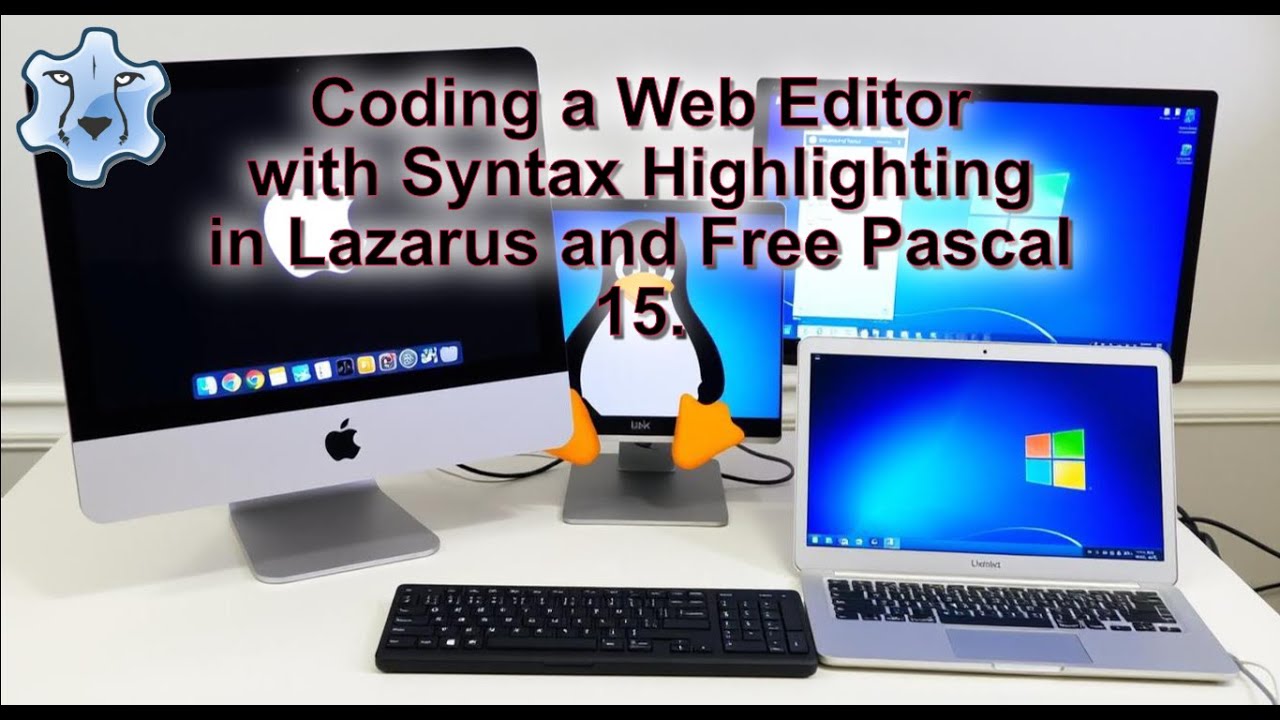 Coding a Web Editor with Syntax Highlighting in Lazarus and Free Pascal #pascal #lazarus #webeditor