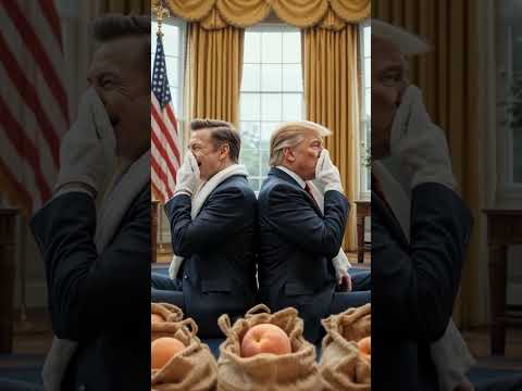 Peach Deal Gone Wrong ππ #trump #funny#billionaire#memes #elonmusk #ai #comedy#nurse #spacexceo#move