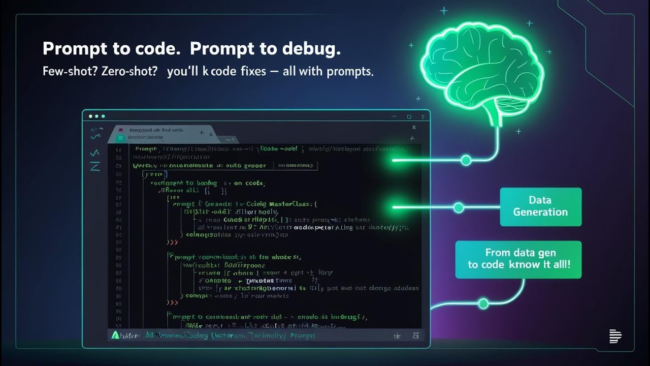 Prompting for Developers: Code, Data, and Debug with AI
