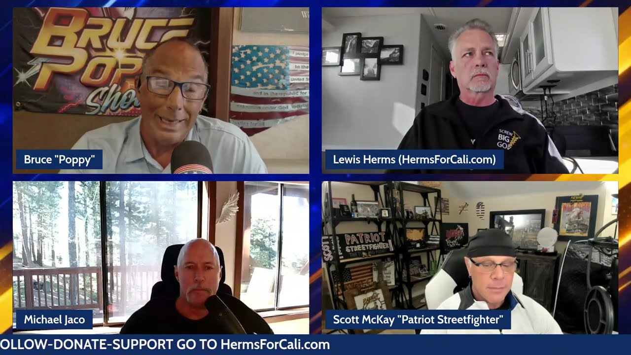 Lewis Herms, Scott McKay, Bruce Poppy and Michael Jaco Roundtable on Elections, Consciousness, more.