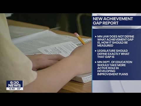 Achievement gap report released I KMSP FOX 9