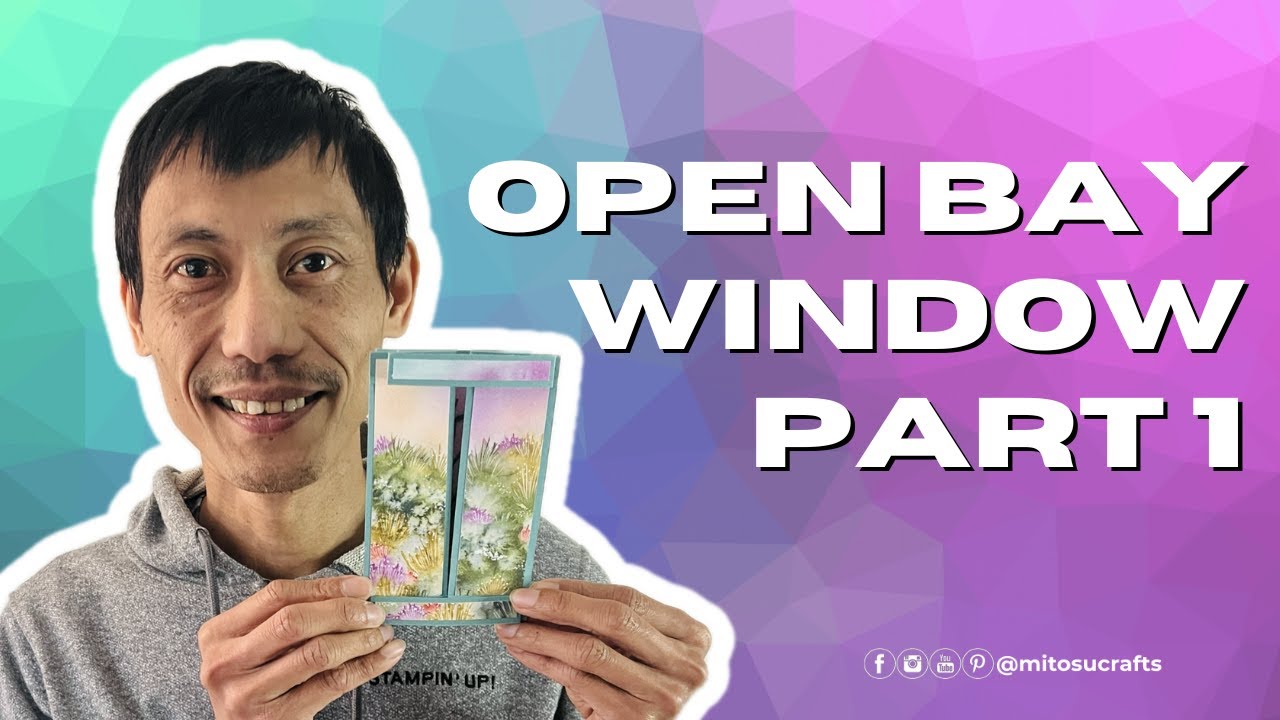 Enhance Your Fun Fold Cardmaking with An Open Bay Window Display