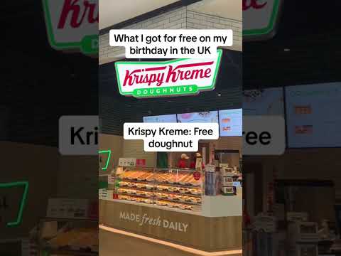 Everything I got for free in my birthday in the UK