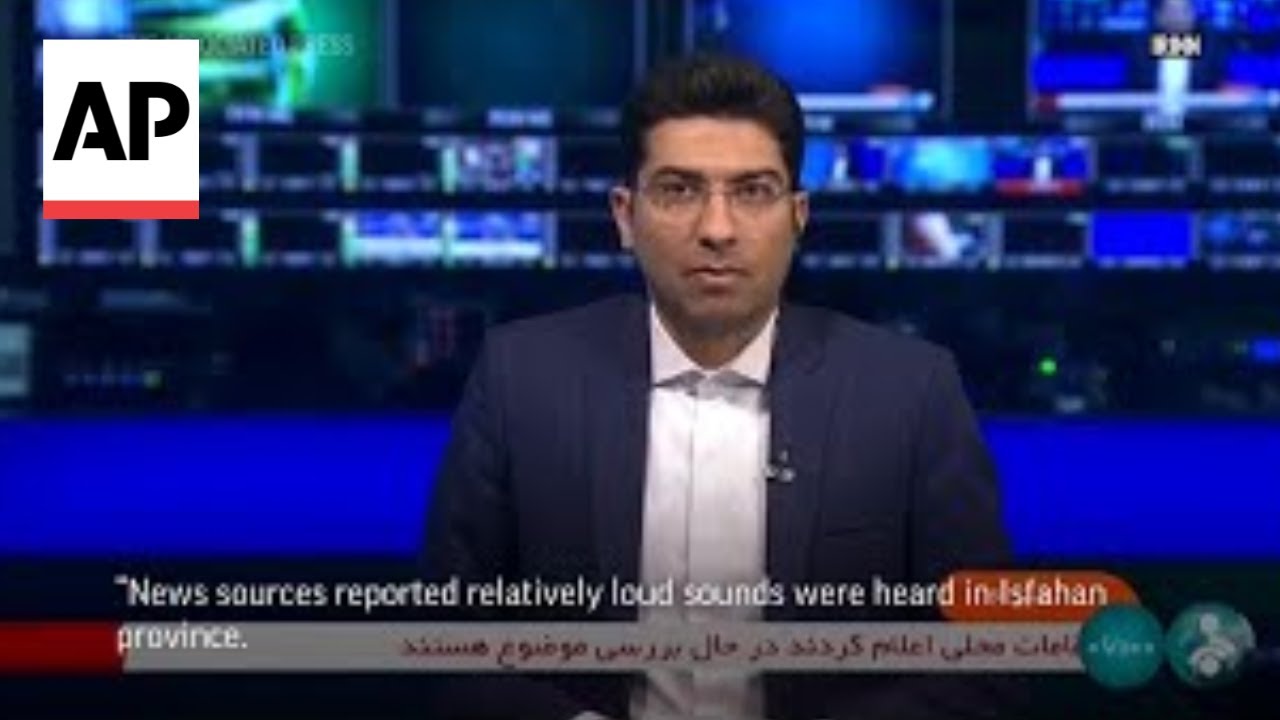Iran fires air defense batteries at Isfahan air base and nuclear site ...