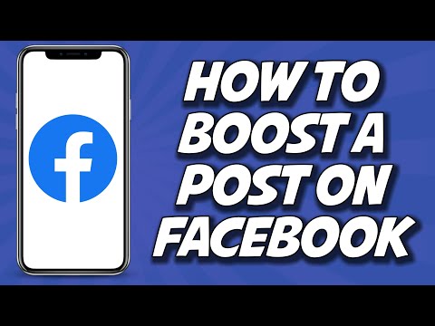 How to Boost a post on Facebook 2023