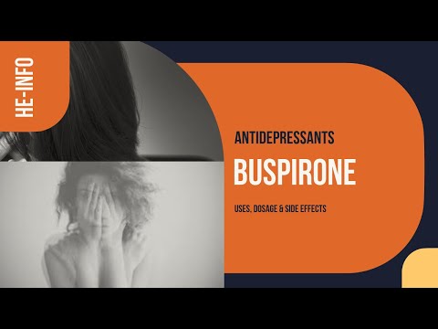 #buspirone | Uses, Dosage, Side Effects & Mechanism | Buspar