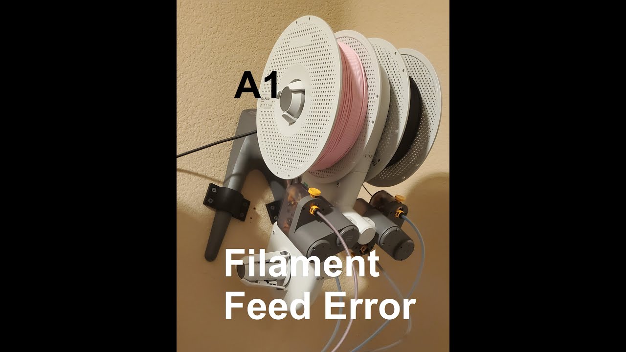 One Possible Solution to Bambu A1 AMS Filament feed error