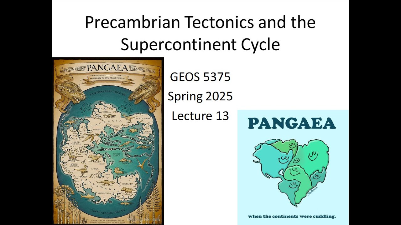 GEOS 5375: Tectonics Lecture 13 - Precambrian Tectonics & Supercontinent Cycle