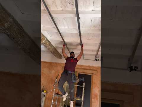 Faux plafond #renovation #support