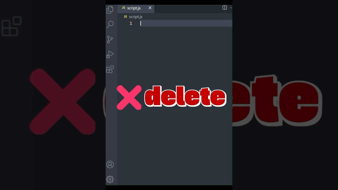 ❌ How delete Works on Objects  #javascript #coding