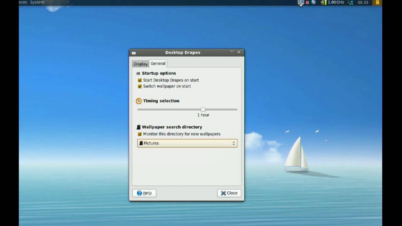 Use Drapes to automatically change wallpapers + Tip