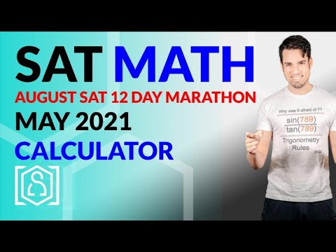 SAT Math: May 2021 OFFICIAL TEST Calculator (In Real Time)