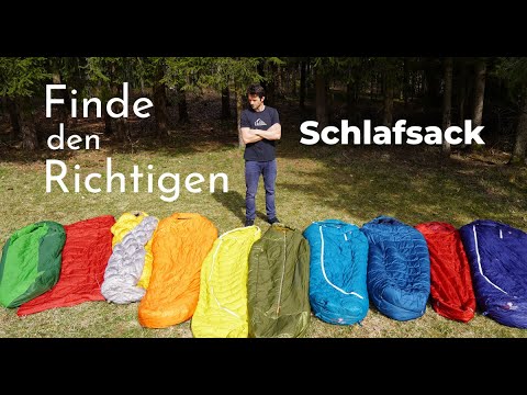 Schlafsack Vergleich | Kunstfaser vs. Daune, Temperaturbereiche, Vor- und Nachteile