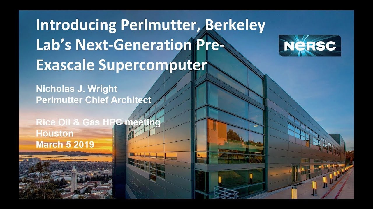 High Performance Computing Conference - Nicholas Wright