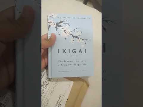IKIGAI Book Unboxing Amazon #ikigai #amazon #bookreading #japan