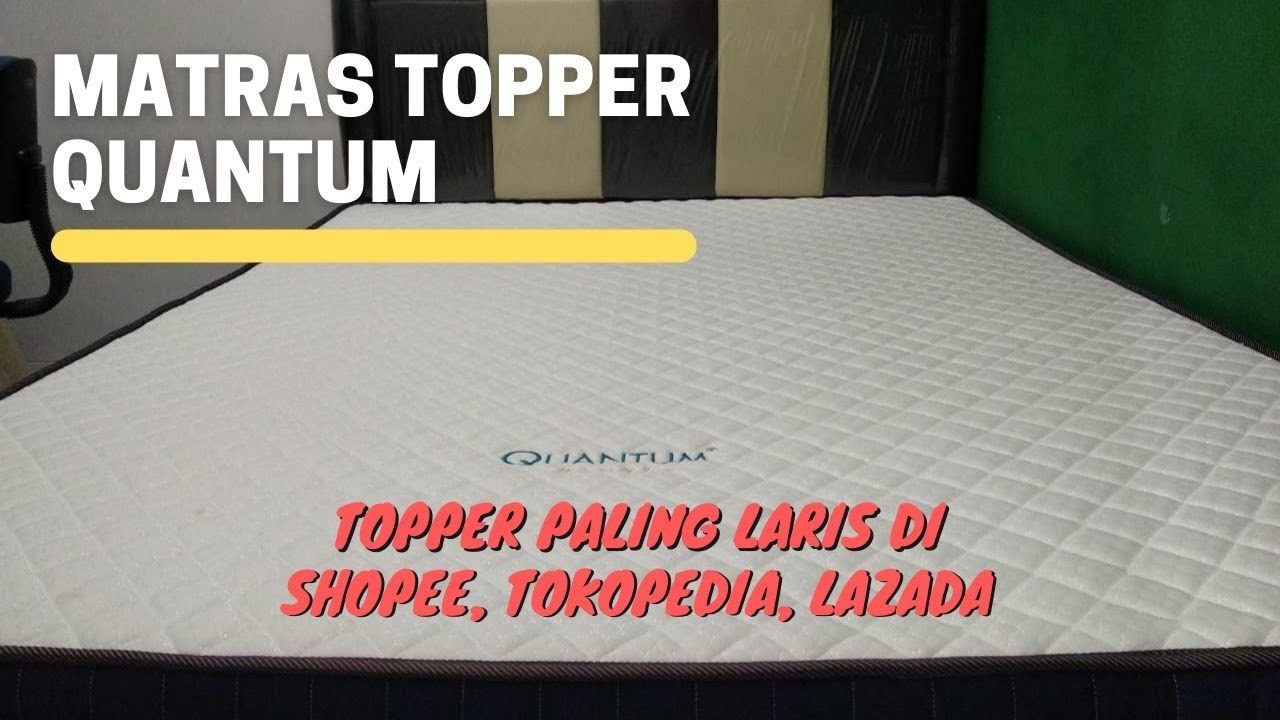 UNBOXING dan REVIEW Matras Topper Quantum