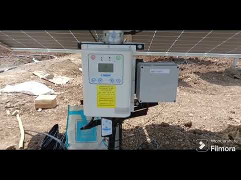 shakti solar pump installation 7.5 HP