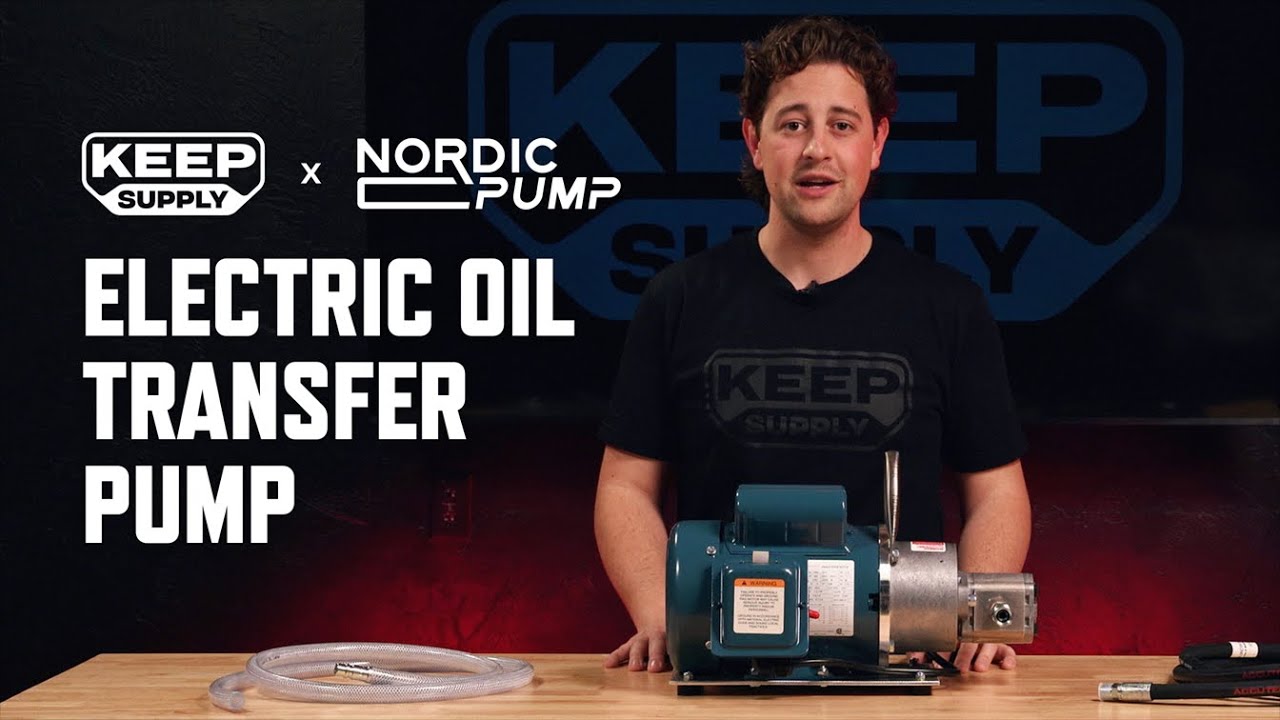 The Ultimate Electric Oil Transfer Pump by Nordic Pump