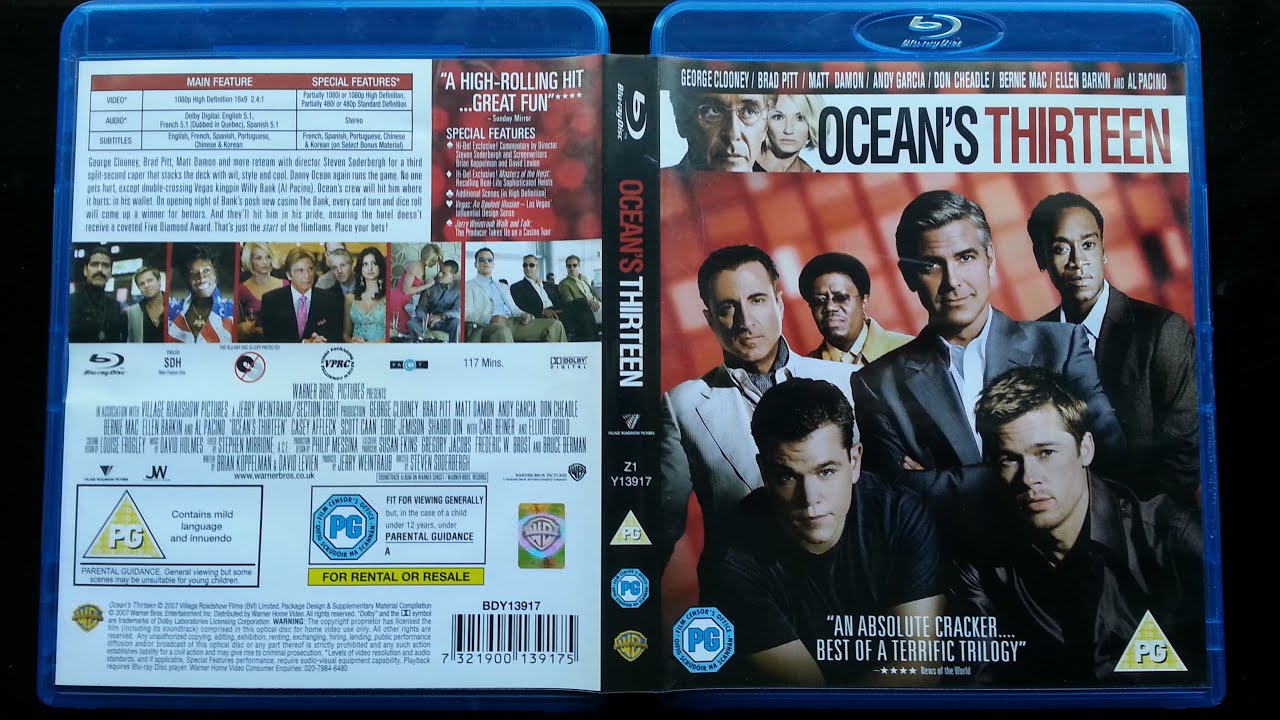 Ocean's Thirteen Blu-Ray Product Review