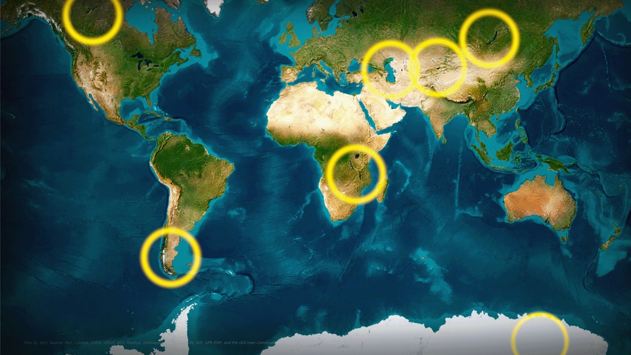 The World's 10 Deepest Lakes