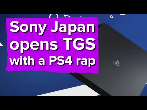 Sony Japan opens Tokyo Game Show with a PS4... Rap?