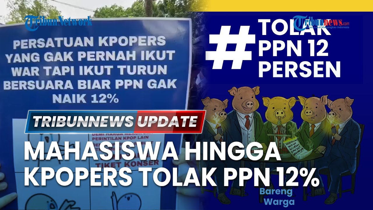 LIVE: Aksi Demo Tolak PPN 12 Persen di Istana Merdeka, Diikuti ...