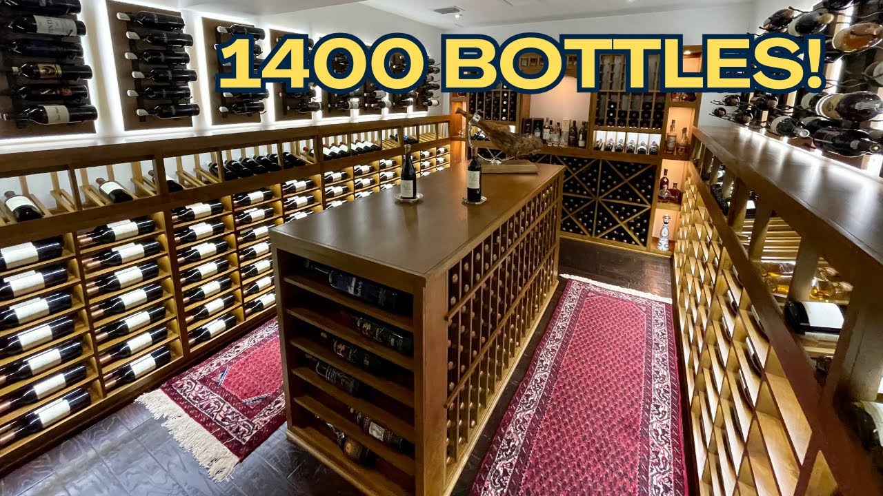 1400-Bottle Custom Glass Wine Cellar Will Leave You Speechless!