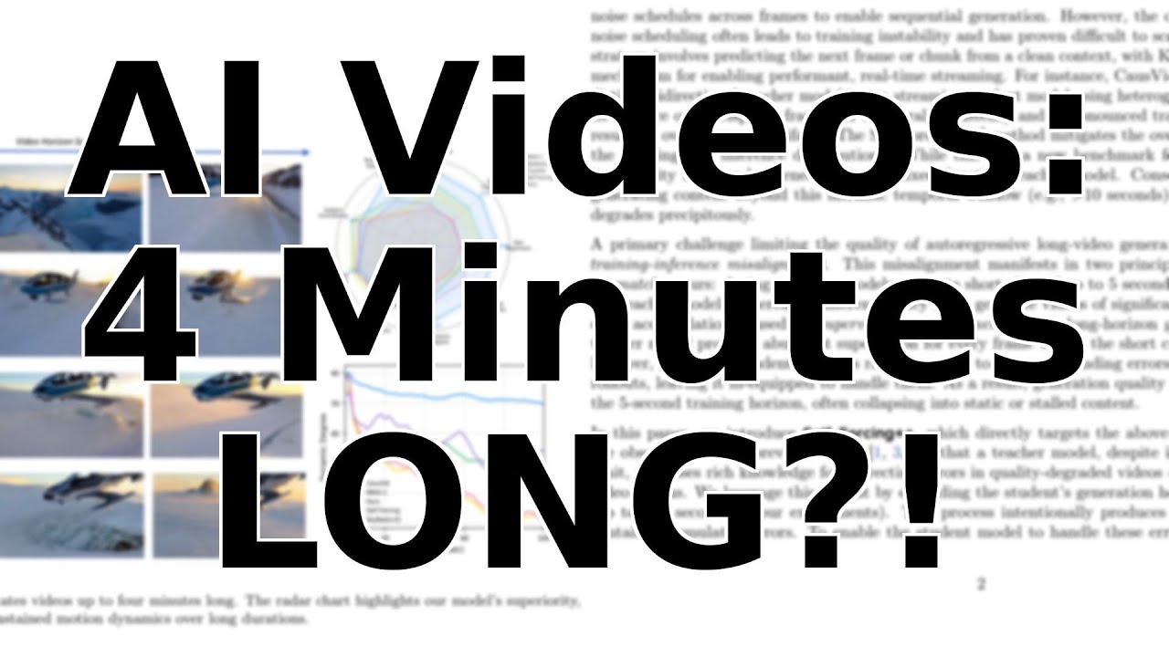 This AI Makes Videos 50x Longer! The Self-Forcing Breakthrough Explained