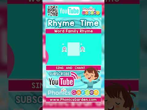 ASH | Word Family | Stick Some Letters Stuck Together | Phonics Garden