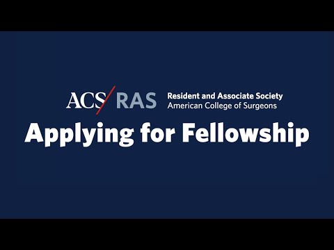 Applying for Fellowship | RAS