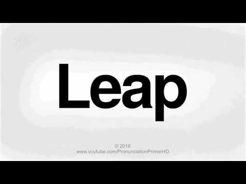 How To Pronounce Leap | Pronunciation Primer HD