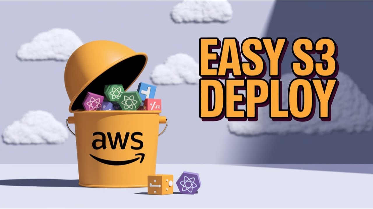 The SIMPLEST Way to Deploy React App on AWS S3 | Step by Step Tutorial