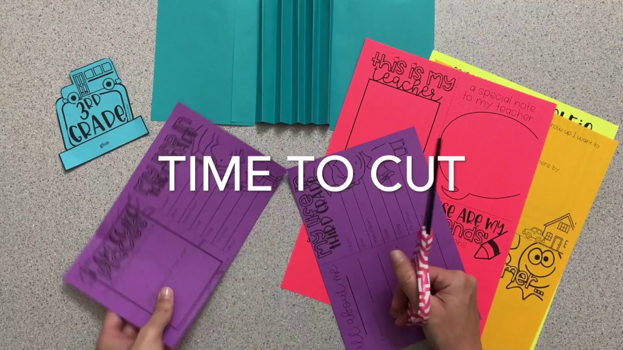 End of the Year Memory Book for Students | Easy Classroom Keepsake Activity