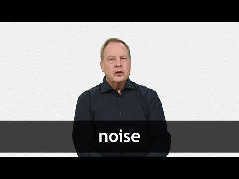 How to pronounce NOISE in American English