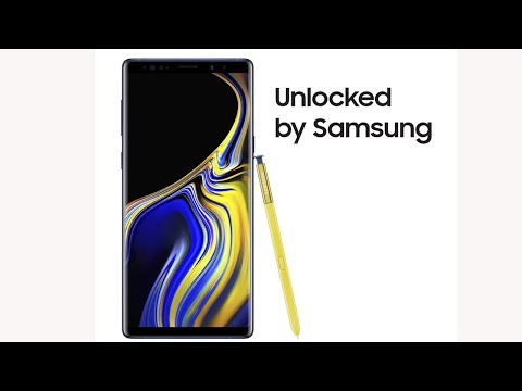 Samsung Galaxy Note 9 Factory Unlocked Phone with 6.4" Screen and 128GB