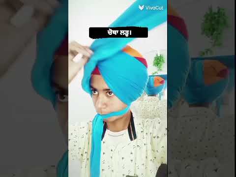 New turban easy style#wattaan Wali pagg#viral#shorts#punjabi#pagg#turban.