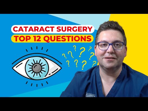 TOP 12 Cataract Surgery Questions: Explained by MD