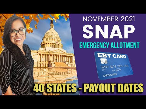 40 STATES APPROVED - NEW NOVEMBER 2021 SNAP Food Stamps Max Benefits UPDATE | TEXAS $1500 for kids