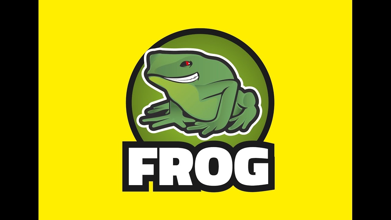 Frog Mascot Logo Design