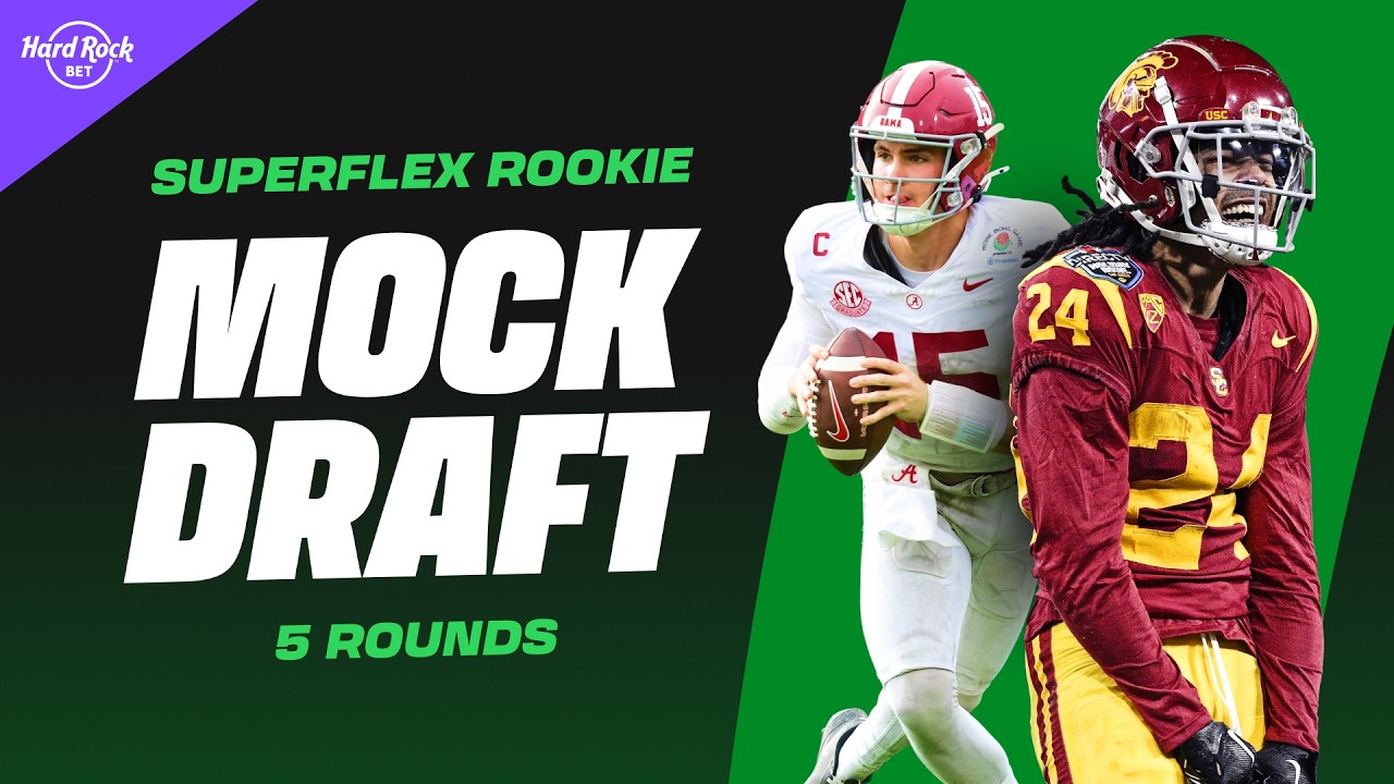 SUPERFLEX Dynasty Rookie Mock Draft | 5 Rounds Post-NFL Draft (2026 Fantasy Football)