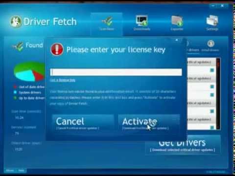 Driver Fetch license key serial number free! Download full DriverFetch & keygen activation patch