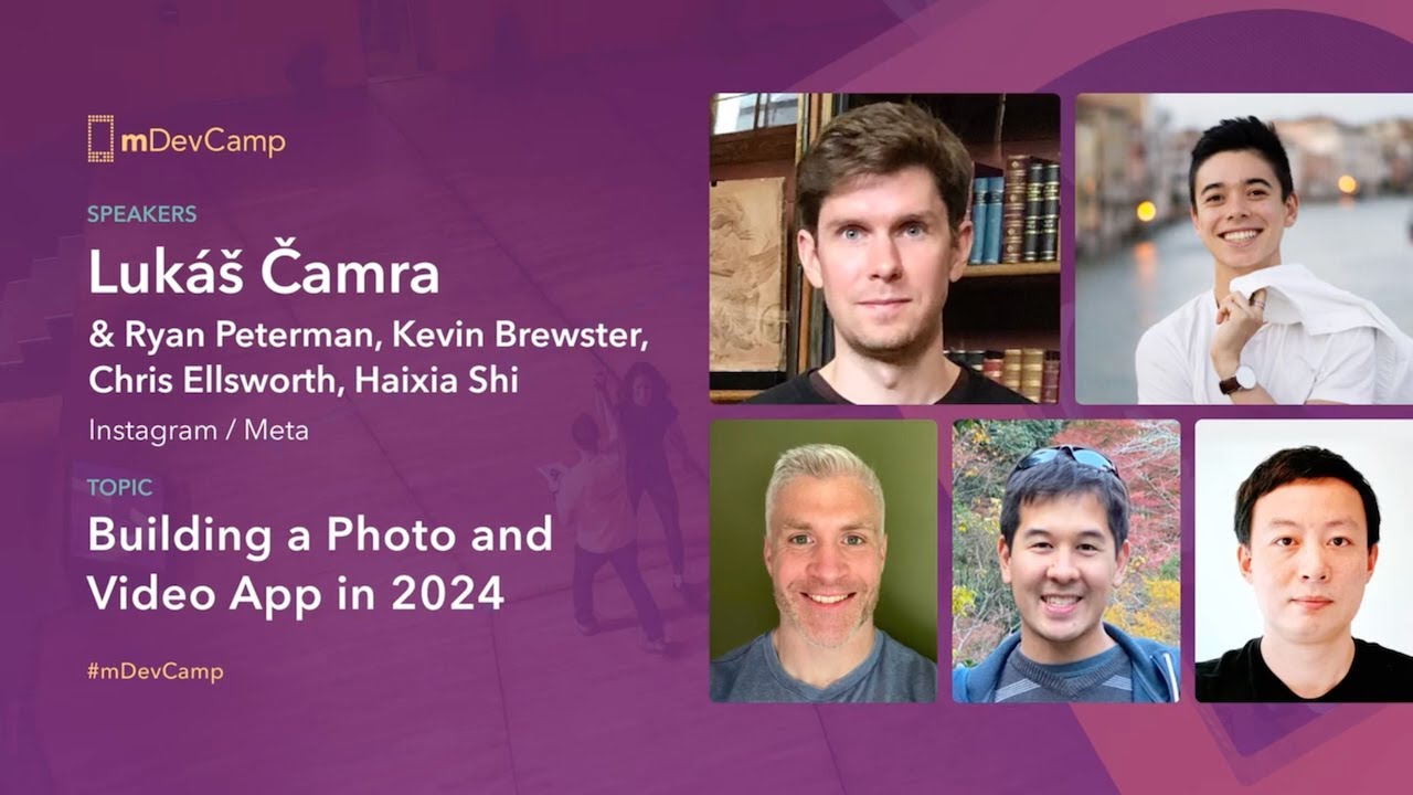 Lukáš Čamra & colleagues: Building a Media App in 2024 – mDevCamp 2024