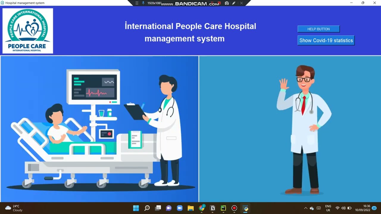 Hospital Management System Python GUI Tkinter