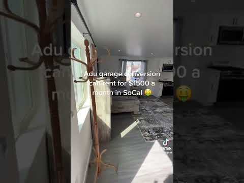 Adu garage conversion studio 412 Sqft