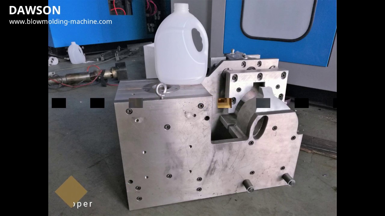 Máquina de soplado automático para envases de HDPE