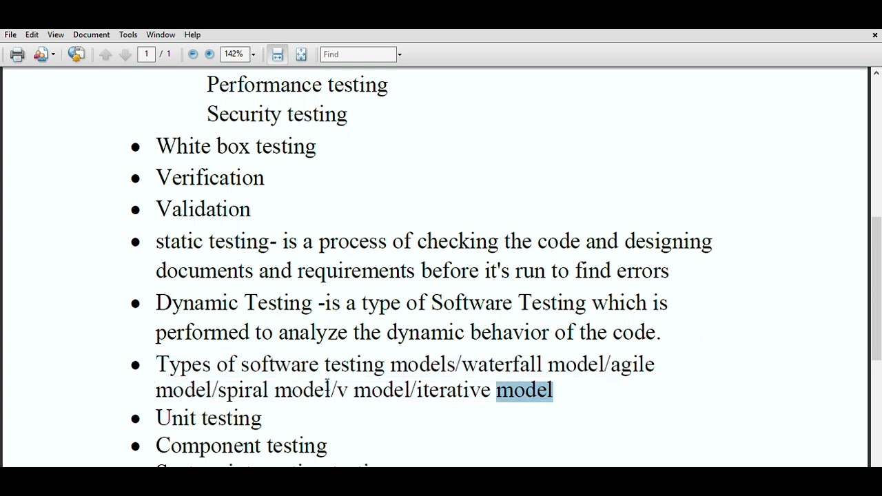 Software Testing all basic concepts in short 24 min | Manual Software Testing Full Course
