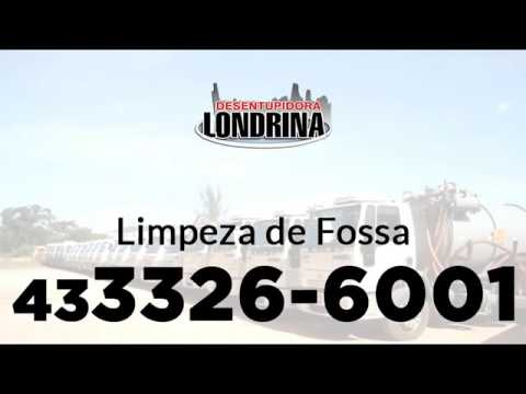 VIDEO LIMPEZA DE FOSSA DESENTUPIDORA LONDRINA
